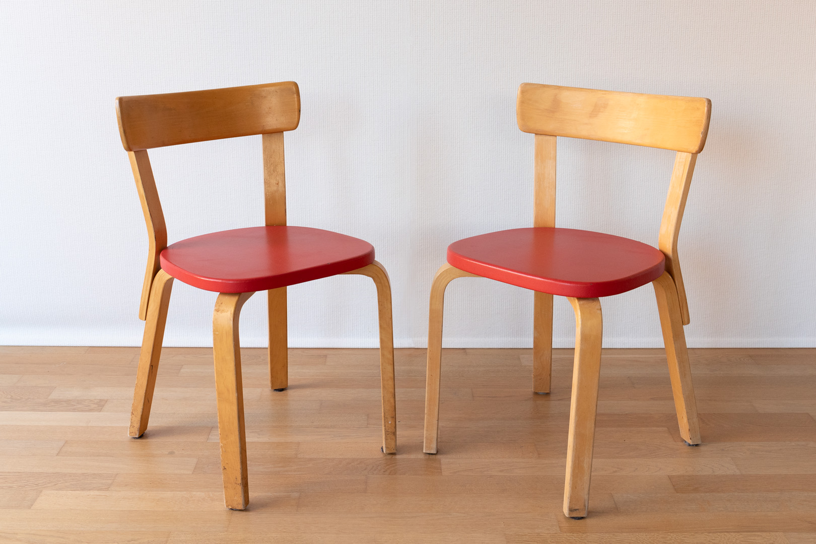 Sedia modello 69 by Alvar Aalto - Cod. 598 - Danord
